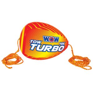 wow sports - ski tow rope - 4k tow turbo - works for boating, skiing, & wakeboarding