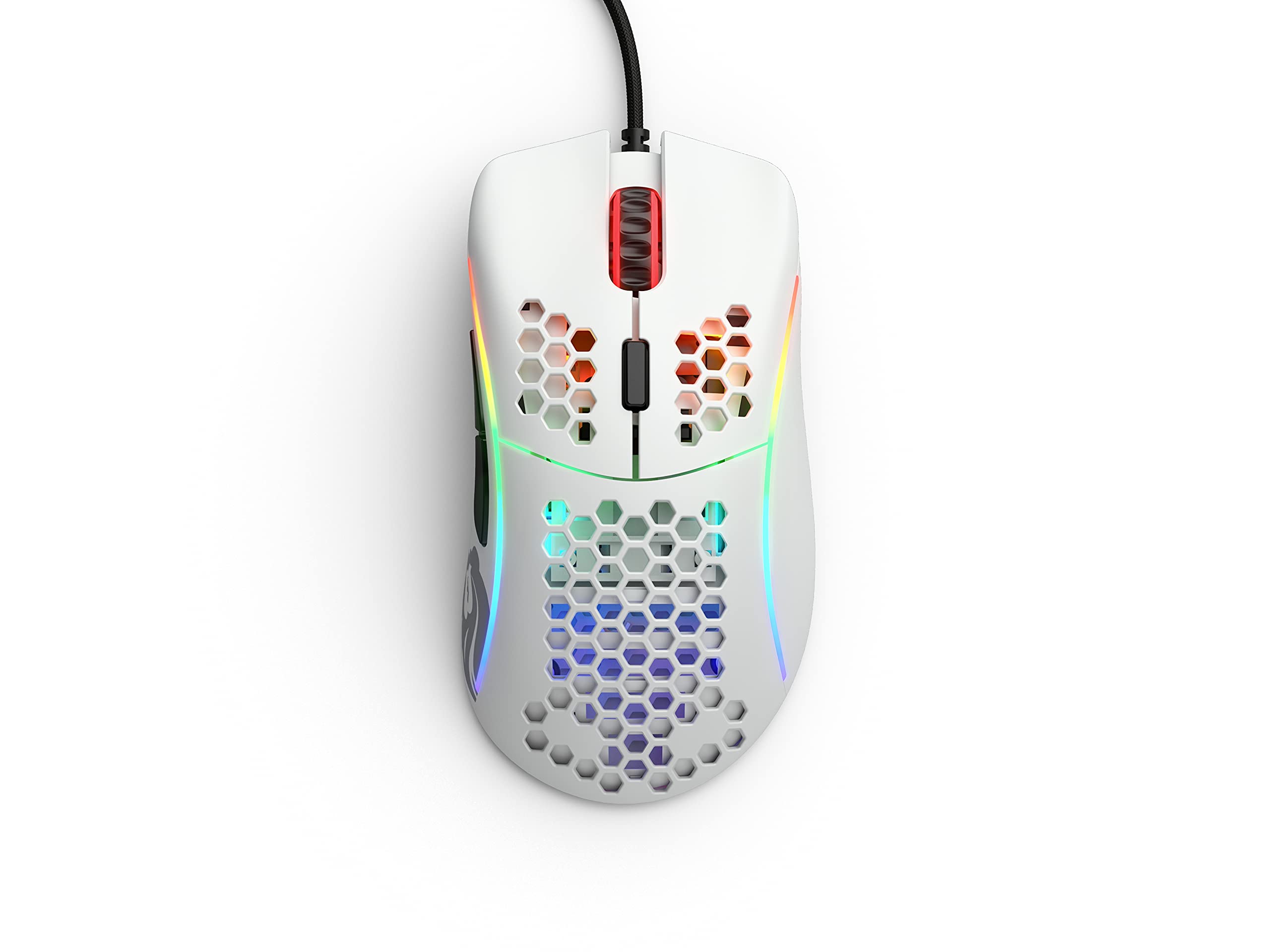 Glorious Model D Gaming Mouse, Matte White (GD-White) (Renewed)