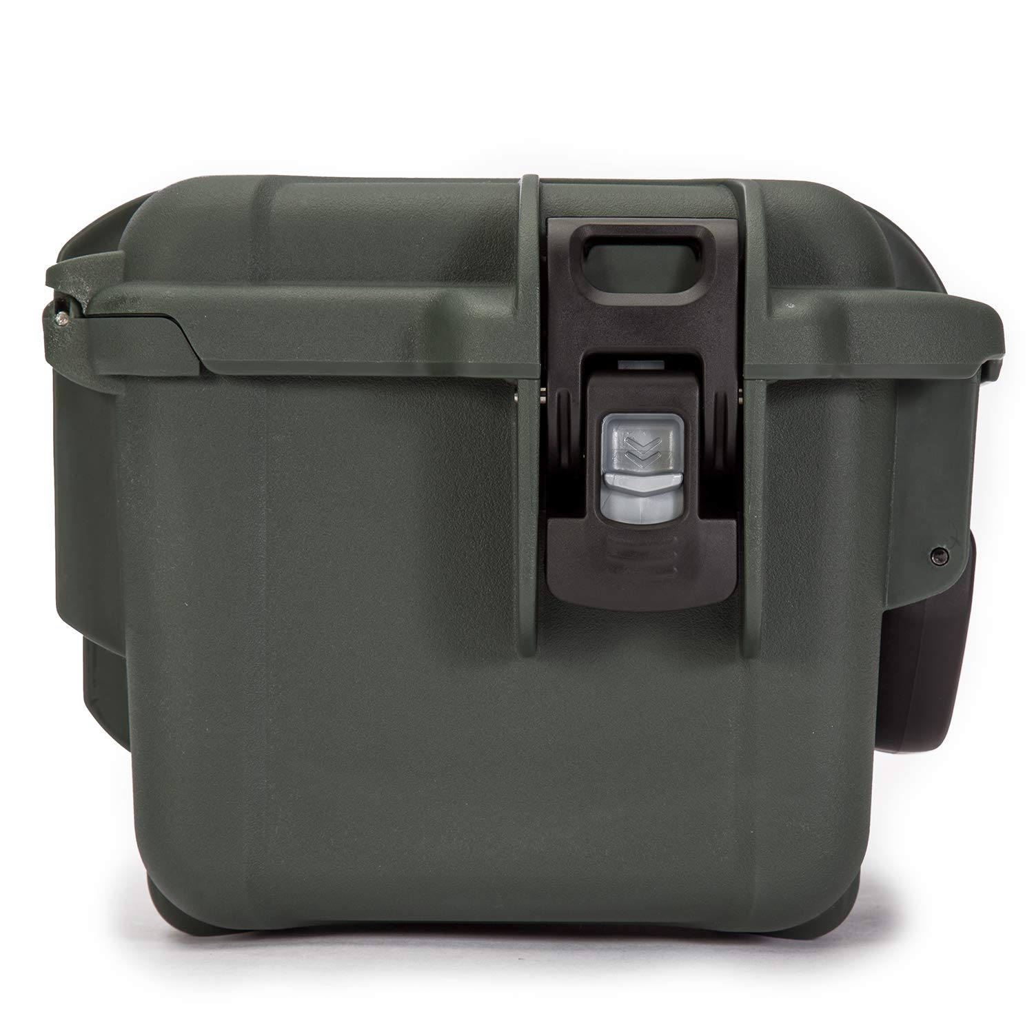 Nanuk 908 Waterproof Hard Case for Gun Ammo w/White Target Logo - Olive