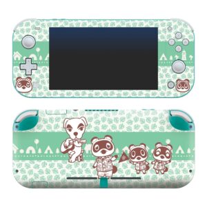 controller gear authentic and officially licensed animal crossing - "tom nook and friends" - nintendo switch lite skin - nintendo switch