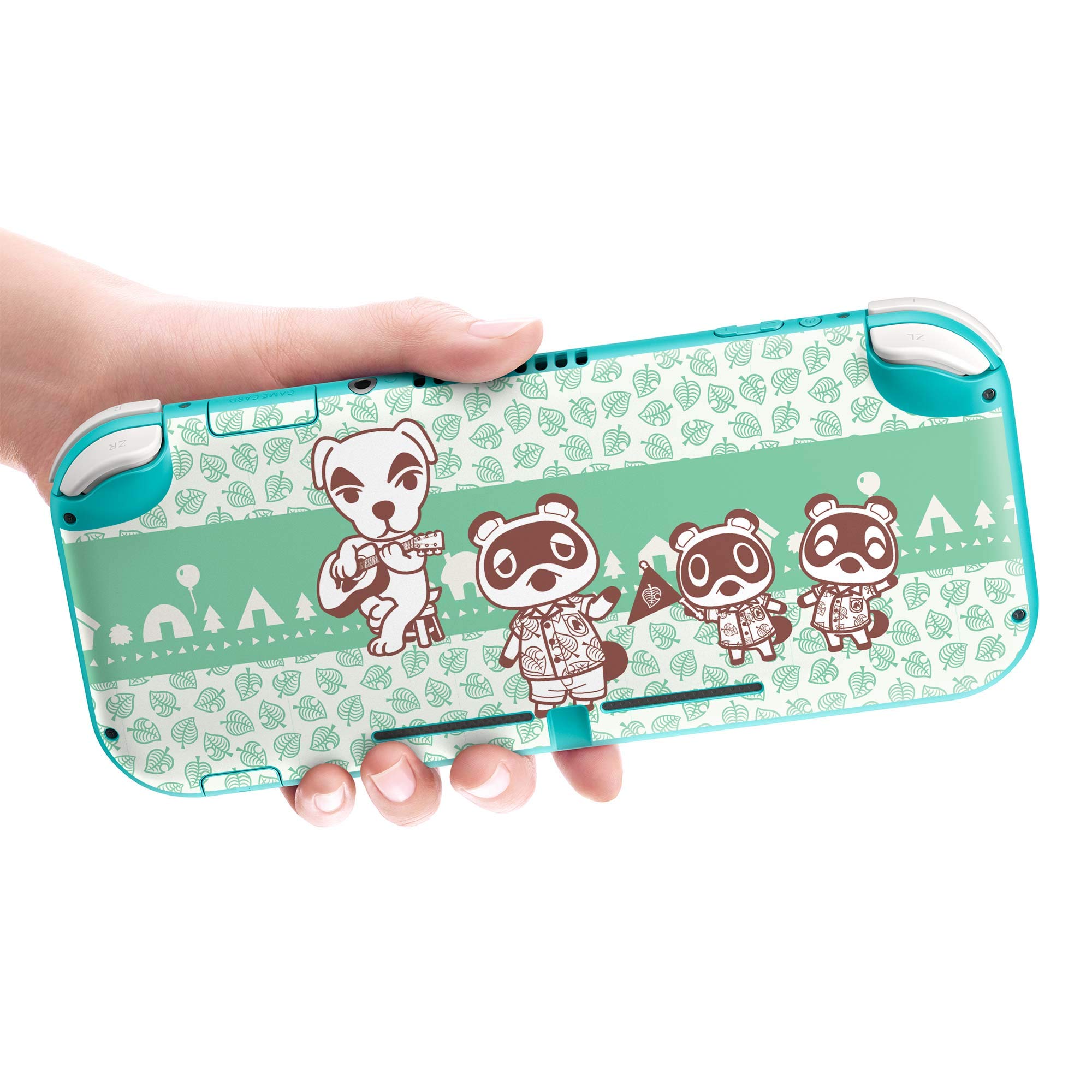 Controller Gear Authentic and Officially Licensed Animal Crossing - "Tom Nook and Friends" - Nintendo Switch Lite Skin - Nintendo Switch