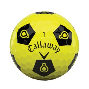 2020 Callaway Chrome Soft Golf Balls (Play Yellow Truvis)