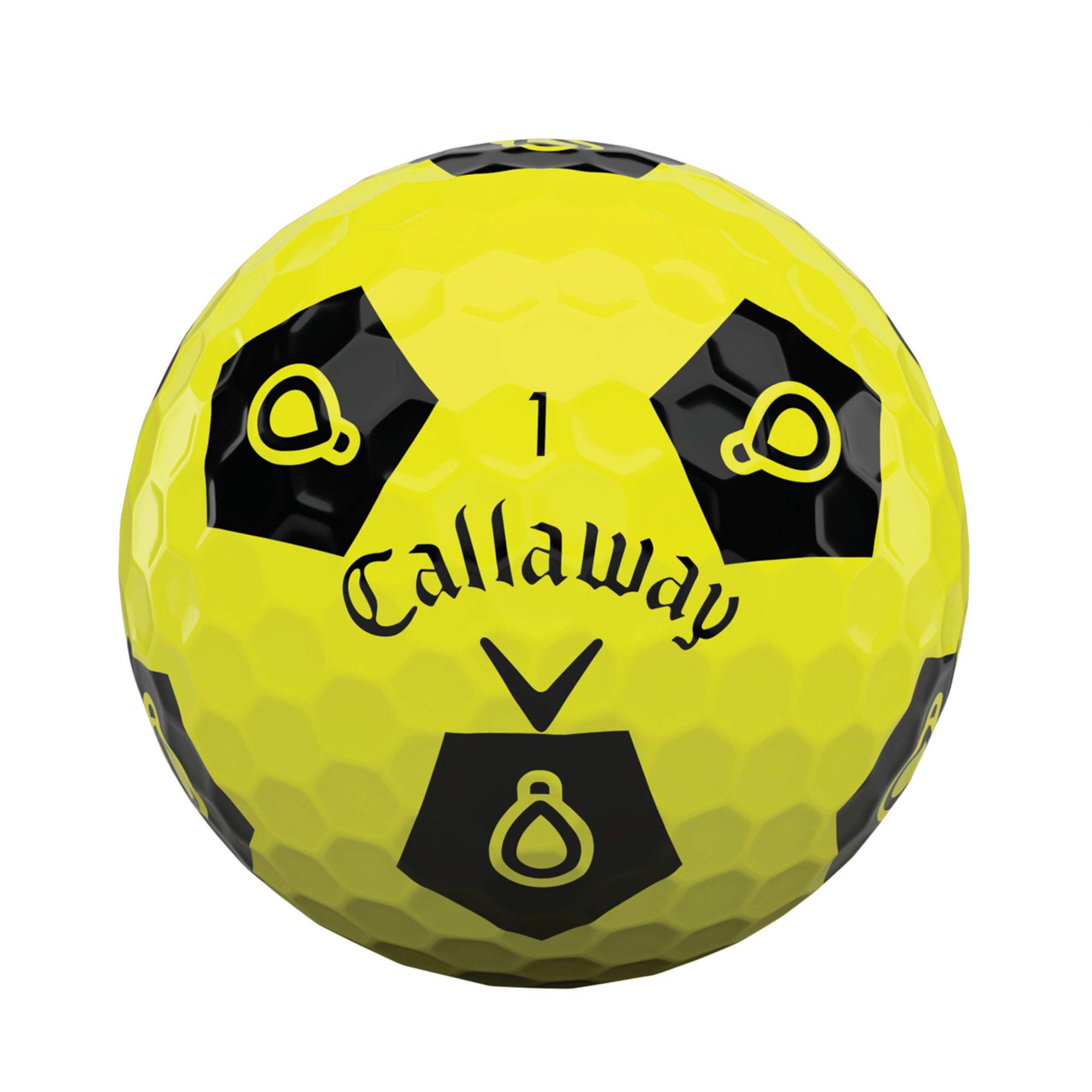 2020 Callaway Chrome Soft Golf Balls (Play Yellow Truvis)