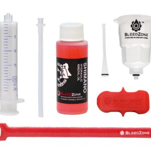 Bleed Kit for Shimano Hydraulic Mountain Bike Brakes with 60ml Mineral Oil