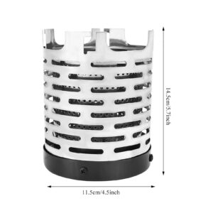 Outdoor Camping Mini Heater, Stainless Steel Portable Camping Stove Gas Stove Suitable for Outdoor Traveling Camping BBQ Backpacking Hiking