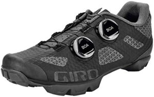 giro sector cycling shoe - women's black/dark shadow 41