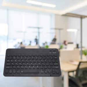 Tosuny USB Keyboard with Russian English, 80 Keyboard 10.1" Bluetooth Keyboard, Lightweight, Waterproof, Dustproof Slim Ultra Wide Wireless Keyboard