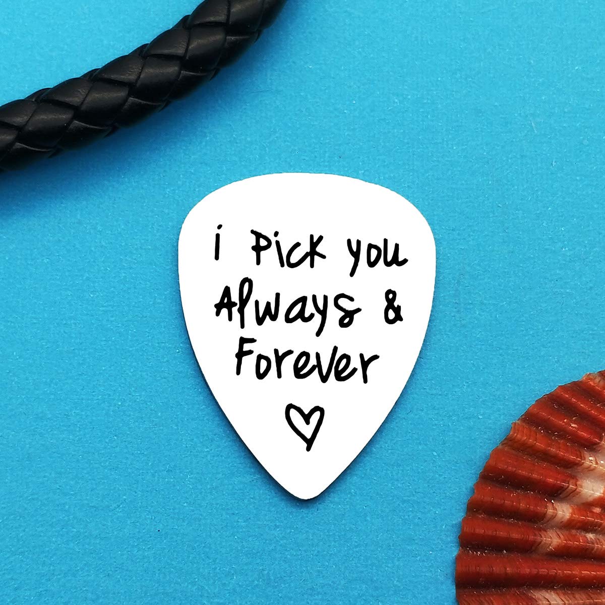 Guitar Pick Gifts for Boyfriend Husband Fiance I Pick You Guitar Pick Gifts for Him Christmas Birthday Gifts Wedding Anniversary Present Valentines Day Gifts for Men