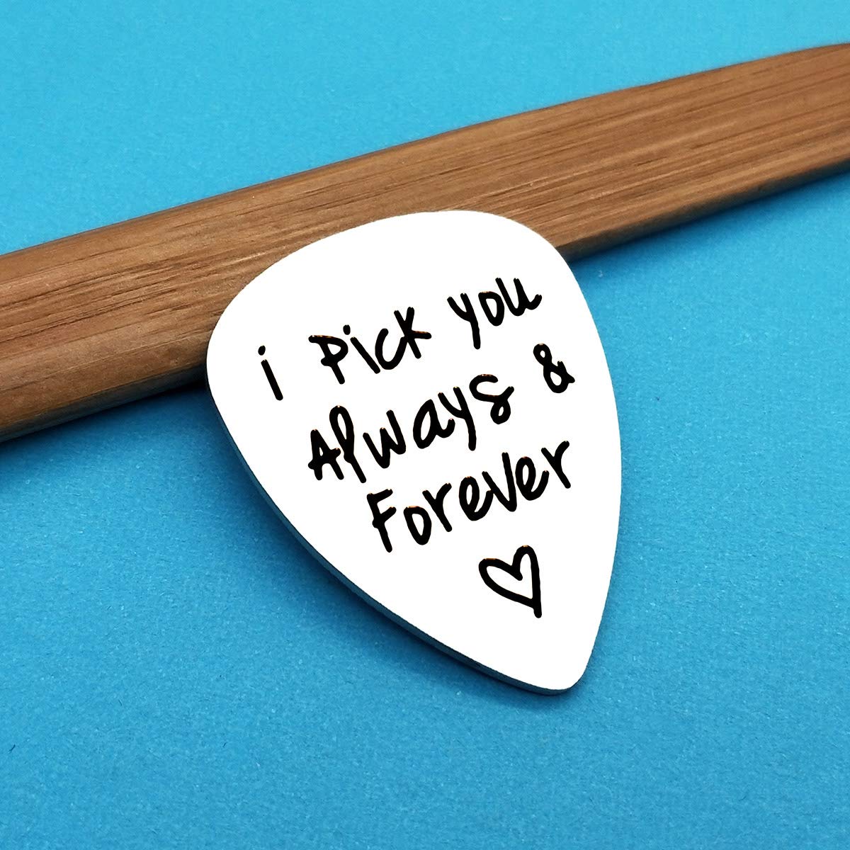 Guitar Pick Gifts for Boyfriend Husband Fiance I Pick You Guitar Pick Gifts for Him Christmas Birthday Gifts Wedding Anniversary Present Valentines Day Gifts for Men