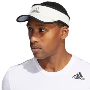 adidas Men's Superlite Performance Visor Older Model, Alumina/Black, One Size