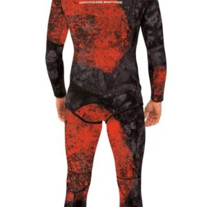 OMER Red Stone 3mm 2-Piece Men's Spearfishing Camo Wetsuit - Top Only (3XL)