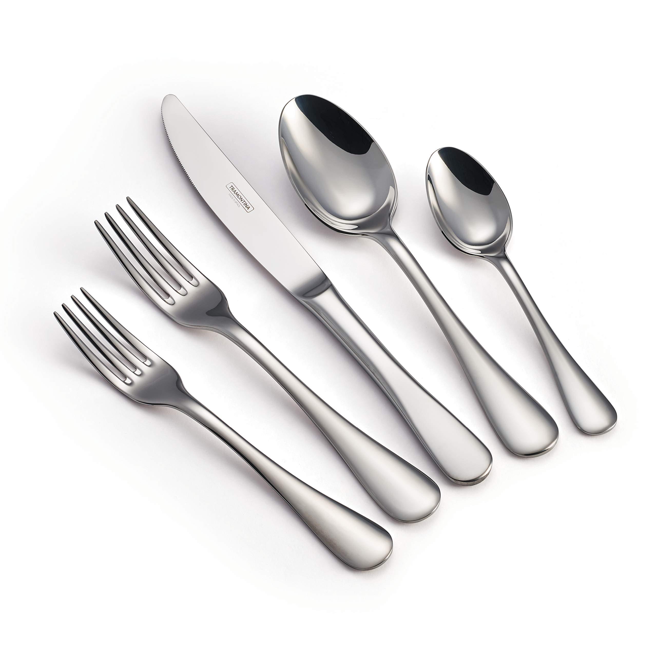 Tramontina Tableware Set Classic 45 PC Silver, 80322/003DS