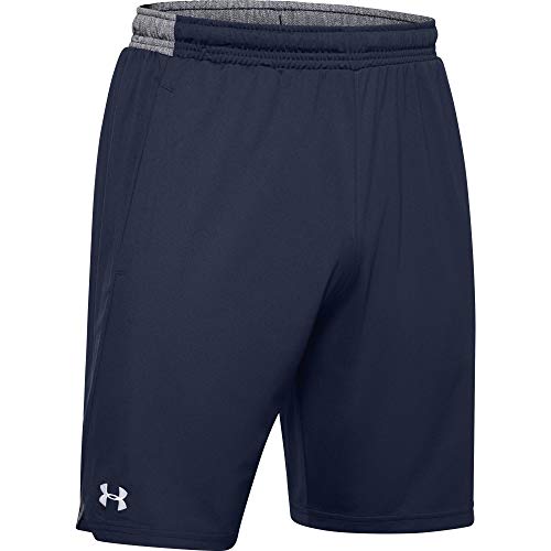 Under Armour Mens Locker 9In Pocketed Short Navy LG