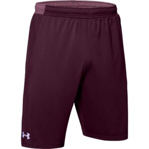 under armour mens locker 9in pocketed short maroon md