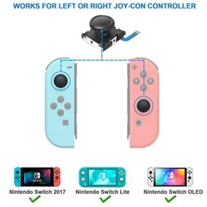 Veanic 2-Pack Replacement Joycon Joystick Drift Fix Analog Thumb Stick for Nintendo Switch/Switch OLED/Nintendo Switch Lite Joy-Con Controller