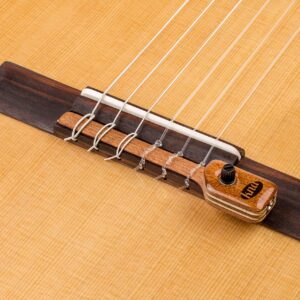 KNA Pickups Portable Piezo Nylon String Guitar Pickup with Volume Control (NG-2)