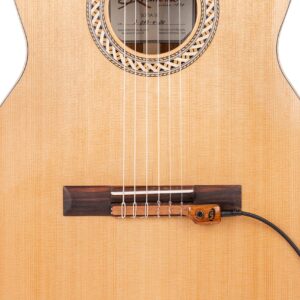 KNA Pickups Portable Piezo Nylon String Guitar Pickup with Volume Control (NG-2)