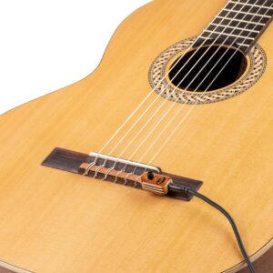 KNA Pickups Portable Piezo Nylon String Guitar Pickup with Volume Control (NG-2)