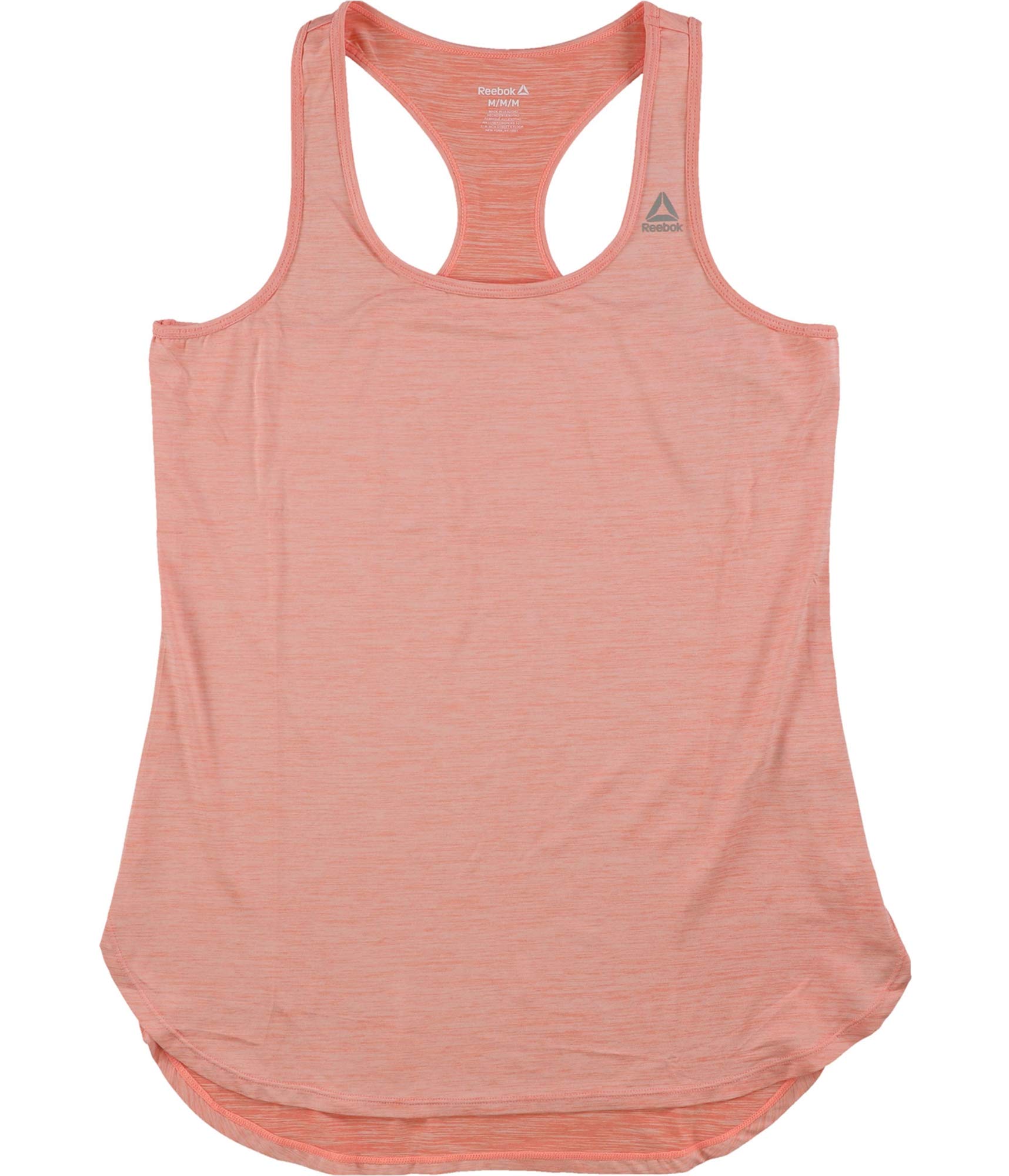 Reebok Womens Singlet Racerback Tank Top, Orange, Small