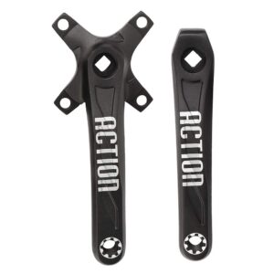 dealpeak 2pcs/set aluminium alloy 170mm left and right mountain bike crank bicycle accessories