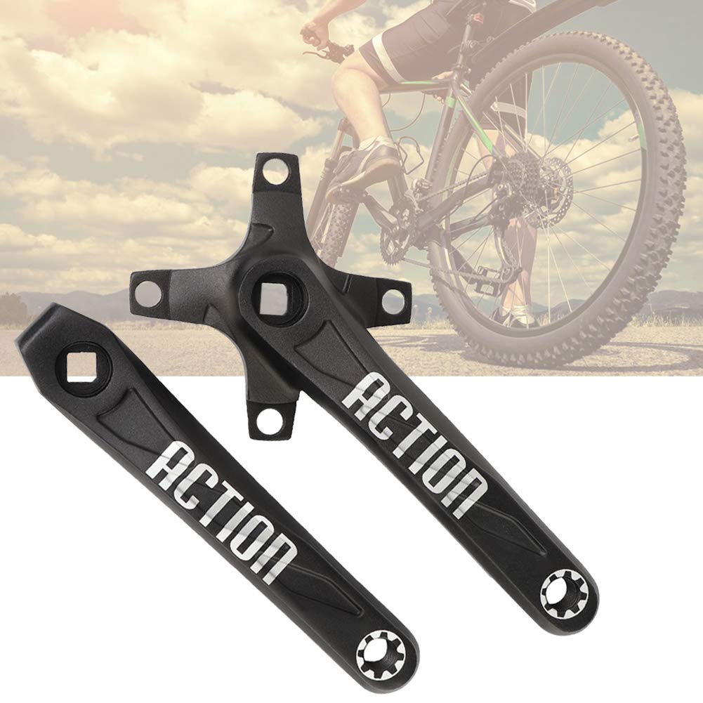 DEALPEAK 2Pcs/Set Aluminium Alloy 170mm Left and Right Mountain Bike Crank Bicycle Accessories