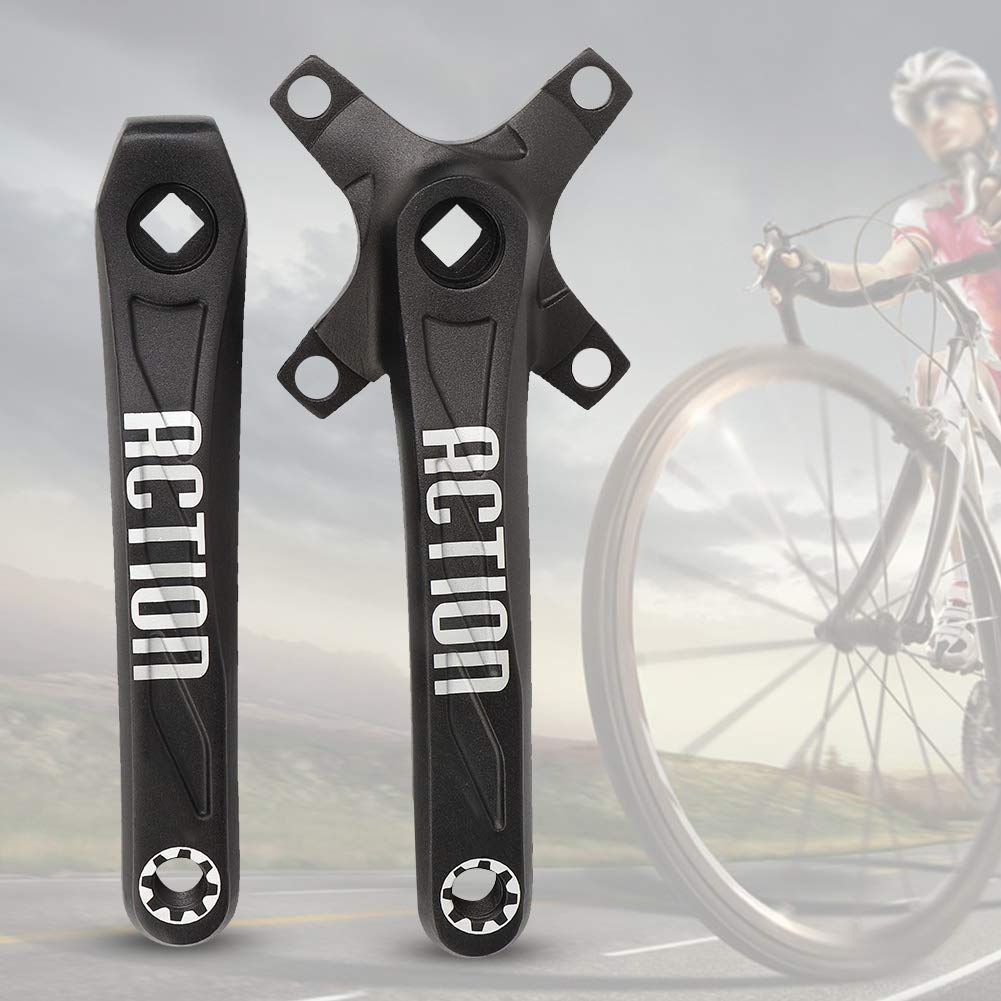 DEALPEAK 2Pcs/Set Aluminium Alloy 170mm Left and Right Mountain Bike Crank Bicycle Accessories