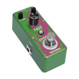 koogo fuzz pedal fuzz distortion effect pedals for electric guitar bass