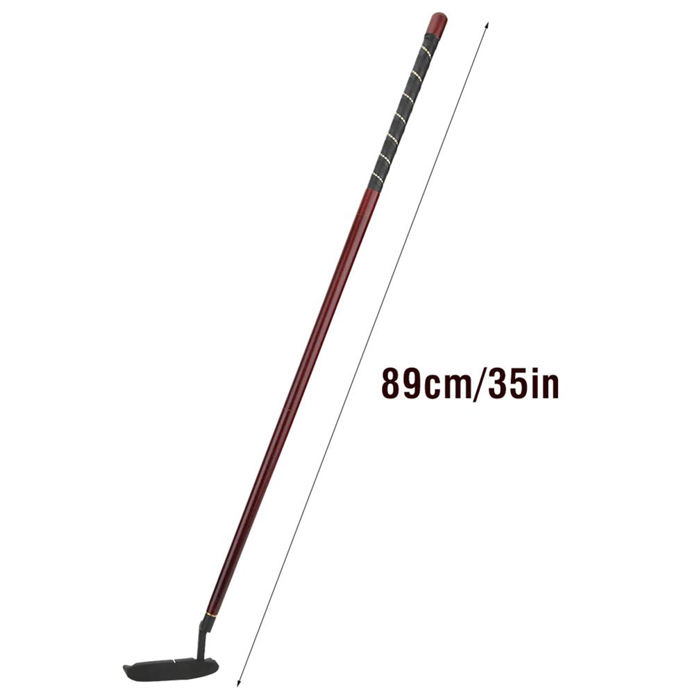 Golf Putter,3 Section Right Hand Golf Putter Rosewood Golf Push Rod for Men