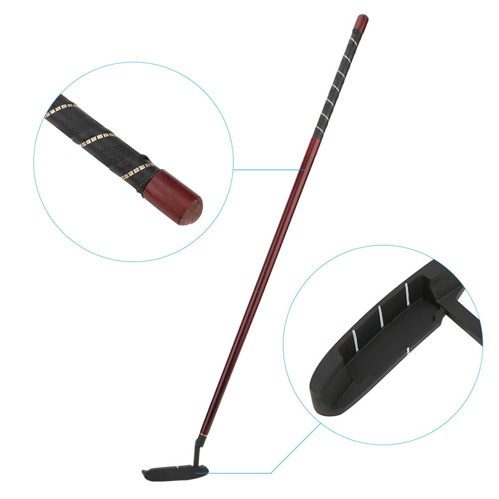 Golf Putter,3 Section Right Hand Golf Putter Rosewood Golf Push Rod for Men