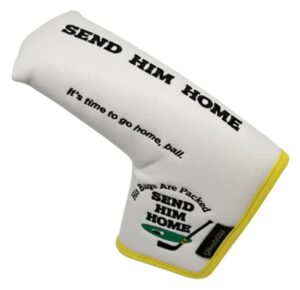 readygolf send him home embroidered putter cover - blade