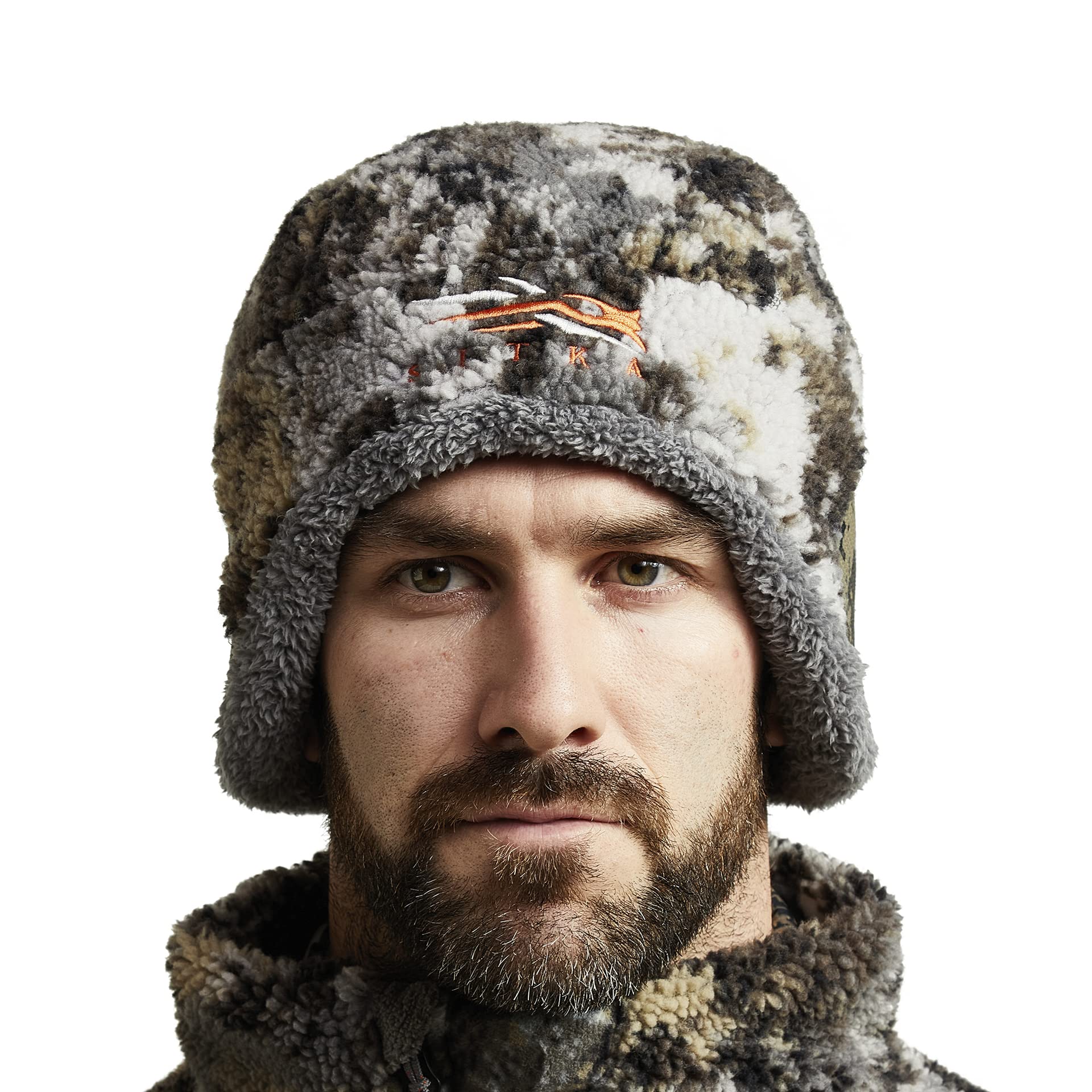 SITKA Standard Fanatic Windstopper Insulated Breathable Whitetail Hunting Beanie, Elevated I I, Large/X-Large