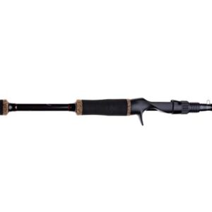 Halo Fishing Scott Canterbury Series Fishing Rod, Casting Rod, 7' Medium, Black