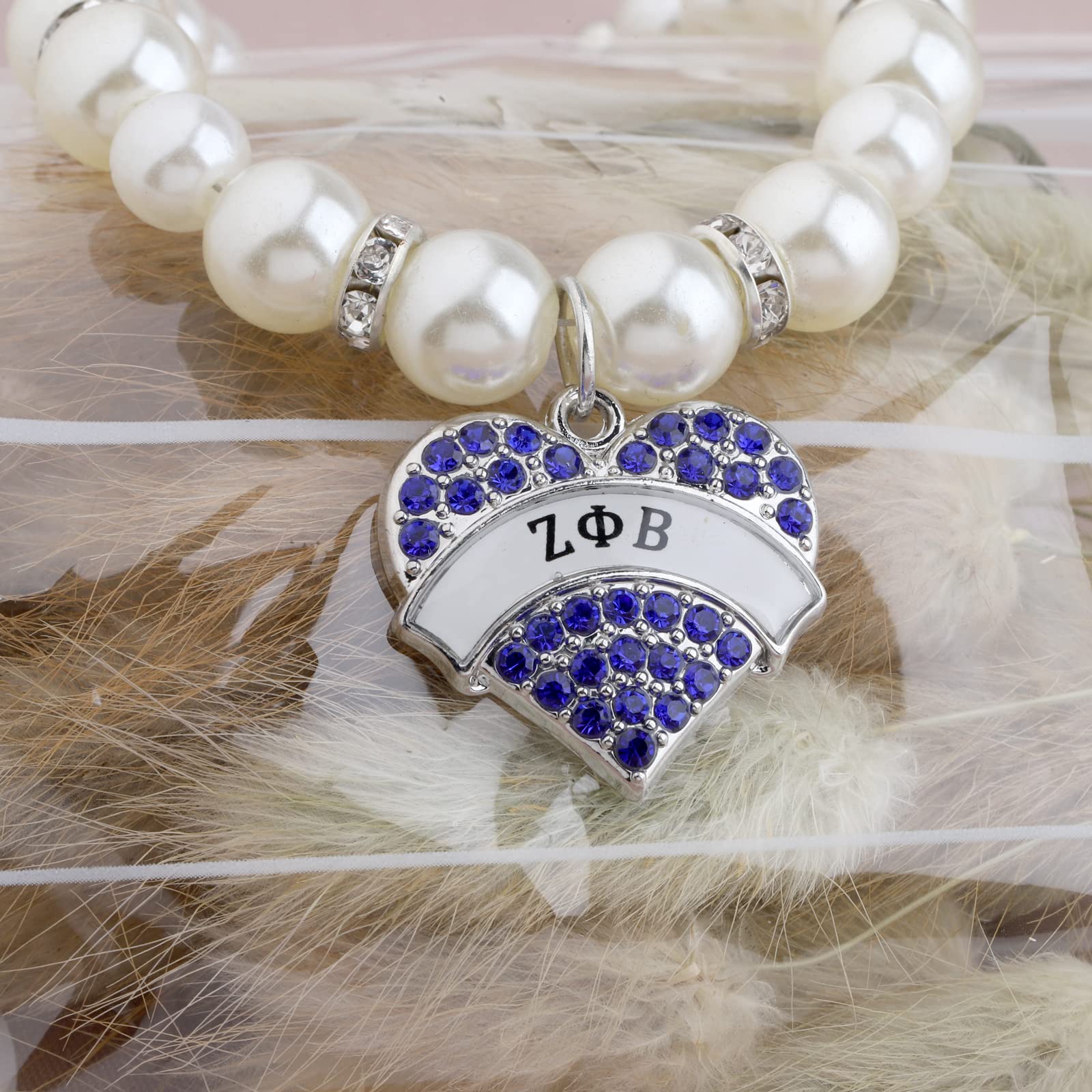 UJIMS Sorority Bracelet Sisterhood Gift Greek Greece Sorority Jewelry for Women Sorority Sister Gifts for BFF Friend(ZB Bead Bracelet)