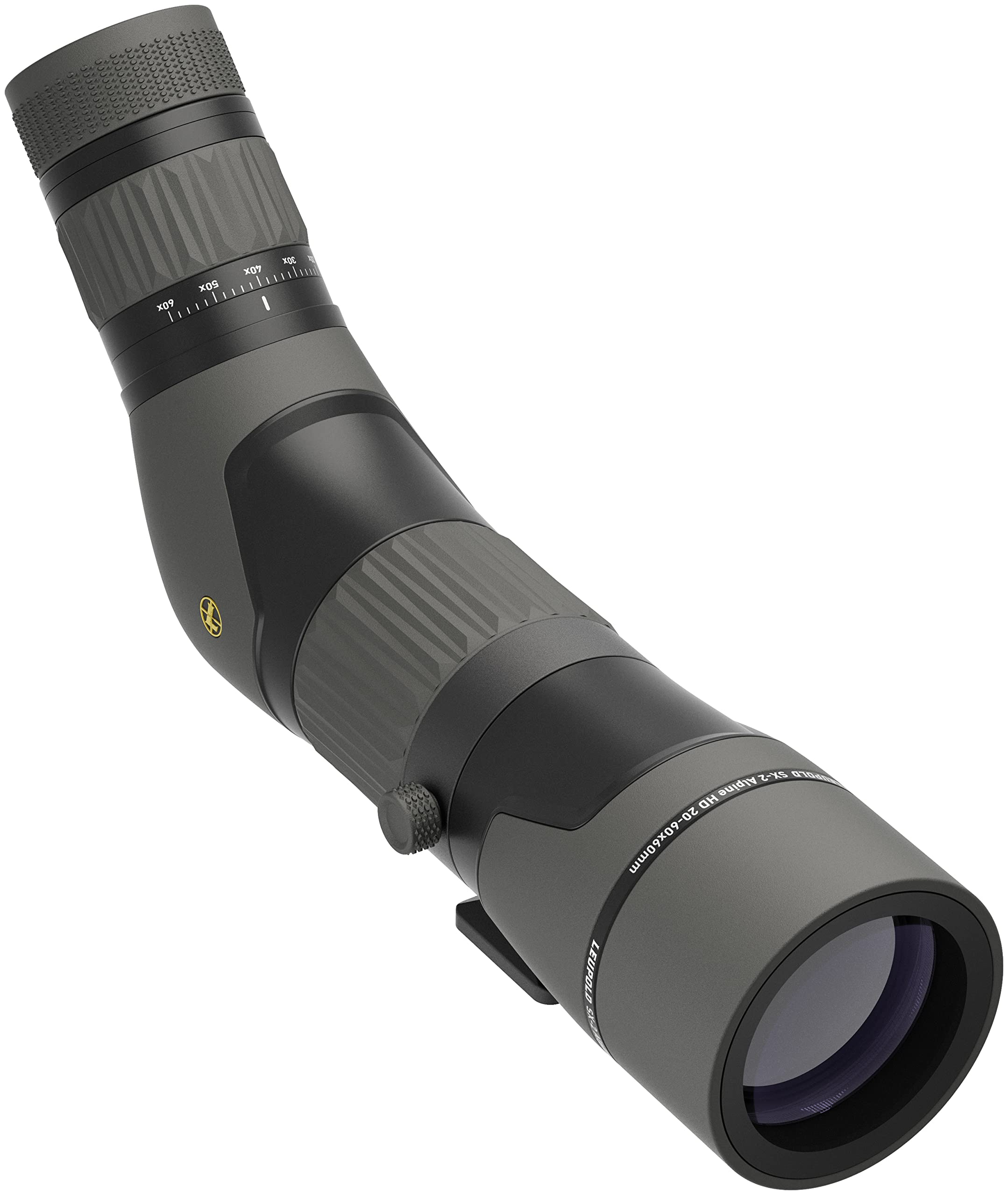 Leupold SX-2 Alpine HD 20-60x60mm Angled Spotting Scope in Shadow Gray Finish