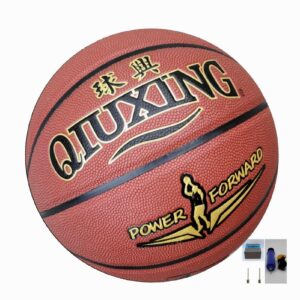 qiuxing basketball 29.50 official size，outdoor basketball. indoor basketball ，basketball with pump