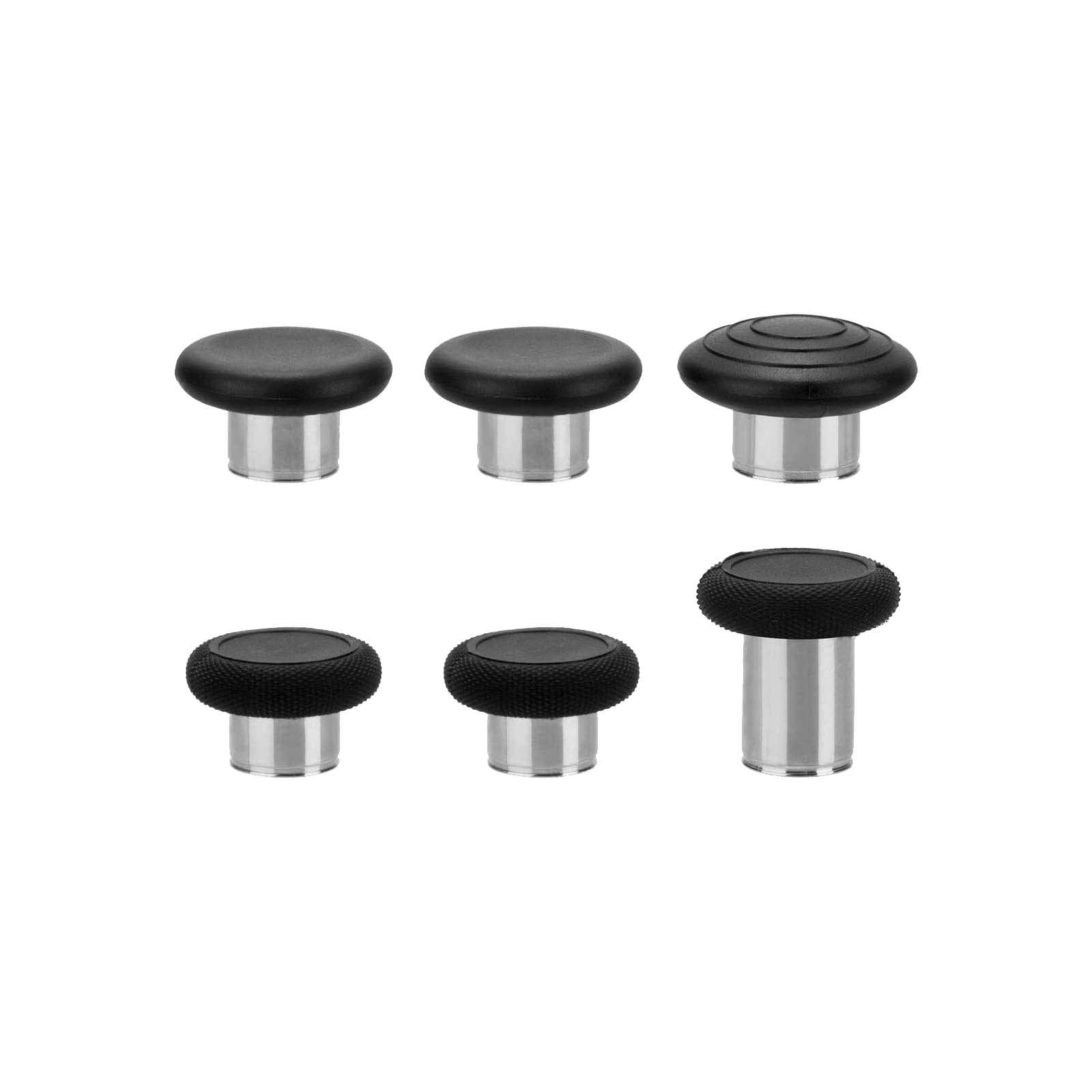 6 pcs Swap Thumbsticks, Replacement Magnetic Joysticks for Xbox One Elite Controller Series 2 Accessories - Black…