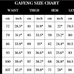 Gafeng Mens Linen Harem Capri Pants Drawstring 3/4 Shorts Casual Beach Yoga Hippie Thai Pants