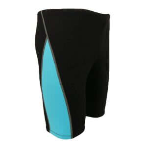 inzopo 1.8mm neoprene men's wetsuits shorts winter warm swimwear trunks diving snorkeling swimming pants blue m