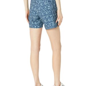 adidas Golf Women's 5-inch Printed Primegreen Golf Short, Navy, 2