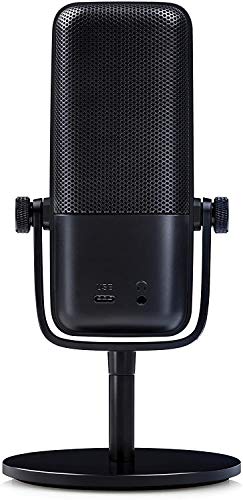 Elgato Wave:1 - Premium Cardioid USB Condenser Microphone for Streaming, Gaming, Home Office, Free Mixer Software, Sound Effect Plugins, Anti-Distortion, Plug & Play, Mac/PC, Stream Deck compatible