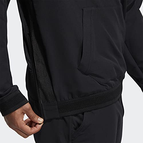 adidas Golf Men's Adicross Anorak Hoodie, Black, Large