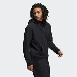 adidas Golf Men's Adicross Anorak Hoodie, Black, Large