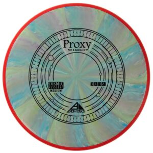 axiom discs cosmic electron proxy (medium) disc golf putter (170-175g / colors may vary)