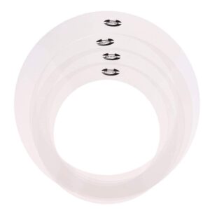 4 pack drum muffler dampening rings tone control 10'' 12'' 14'' 16'' for drum set accessories