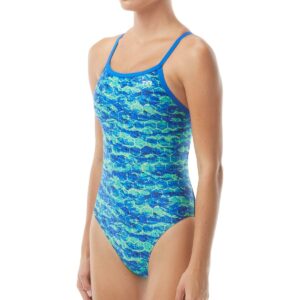 tyr agran diamondfit, blue/green, 28.0