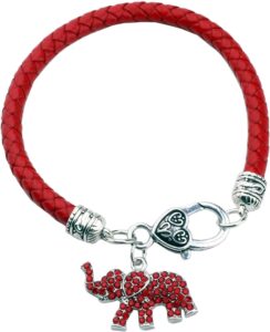 delta sigma theta sorority charm bracelet women sorority gift (dst 1913 elephant)