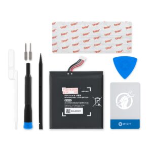 ifixit battery compatible with nintendo switch console - repair kit