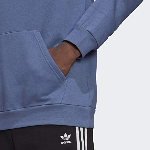 adidas LOUNGEWEAR Adicolor 3D Trefoil Graphic Hoodie Men's, Blue, Size S