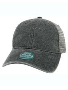 legacy dashboard trucker cap one size black/grey