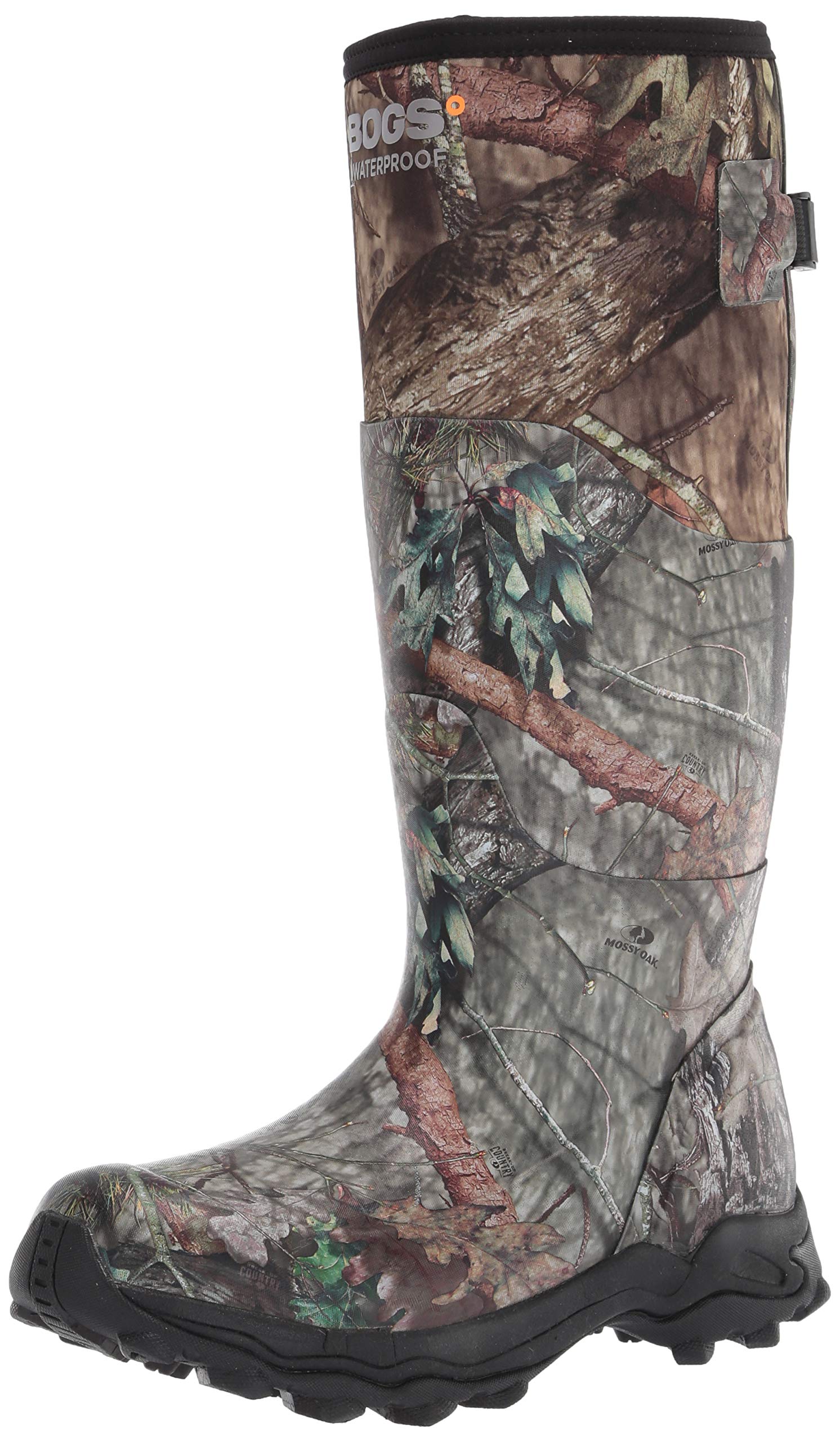 Bogs Men's Ten Point Camo Hunting Rainboot Rain Boot, Mossy Oak, 14